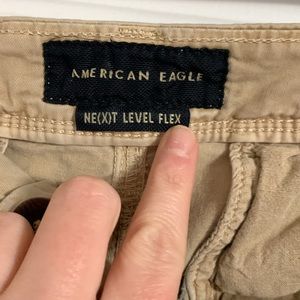 American Eagle Outfitters | Pants | American Eagle Next Level Flex Original Straight Khakis ...